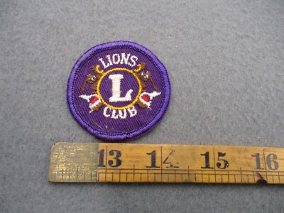 Vintage Lions Club Patch | eBay