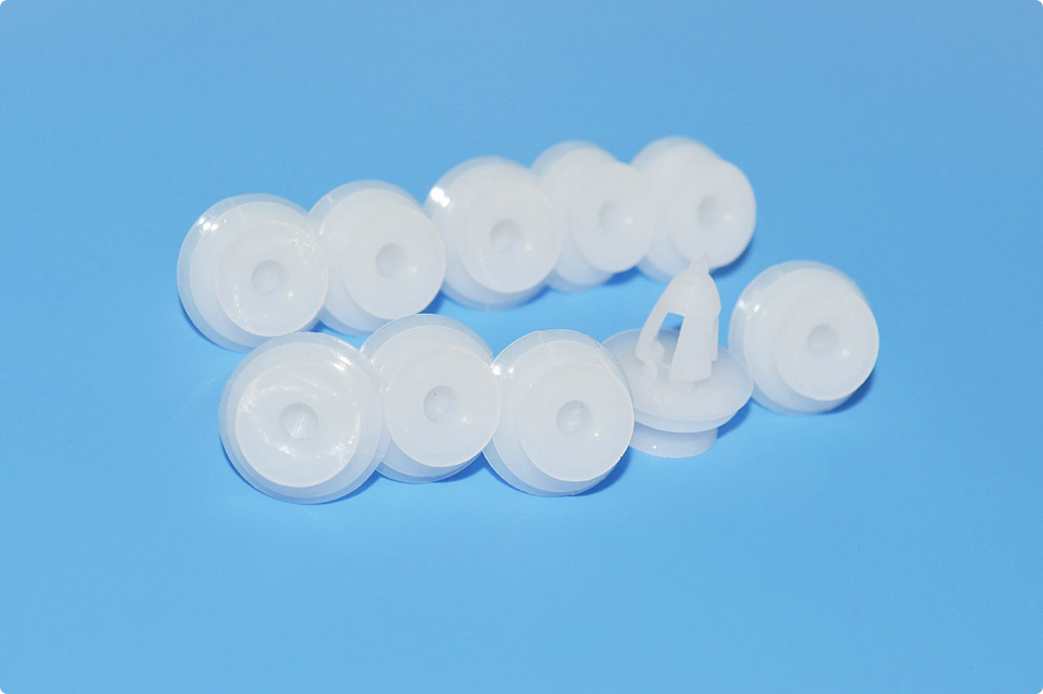 FIT SKODA 10 Pack White Interior Door Panel Clips Trim Retainers Car ...