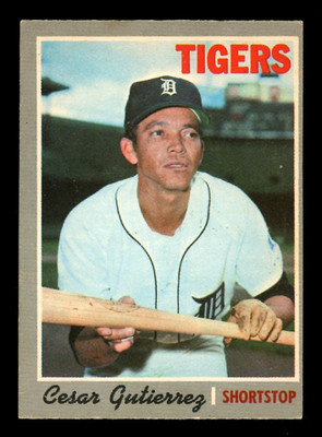 1970 TOPPS OPC O PEE CHEE BASEBALL #269 Cesar Gutierrez EX-NM Detroit ...