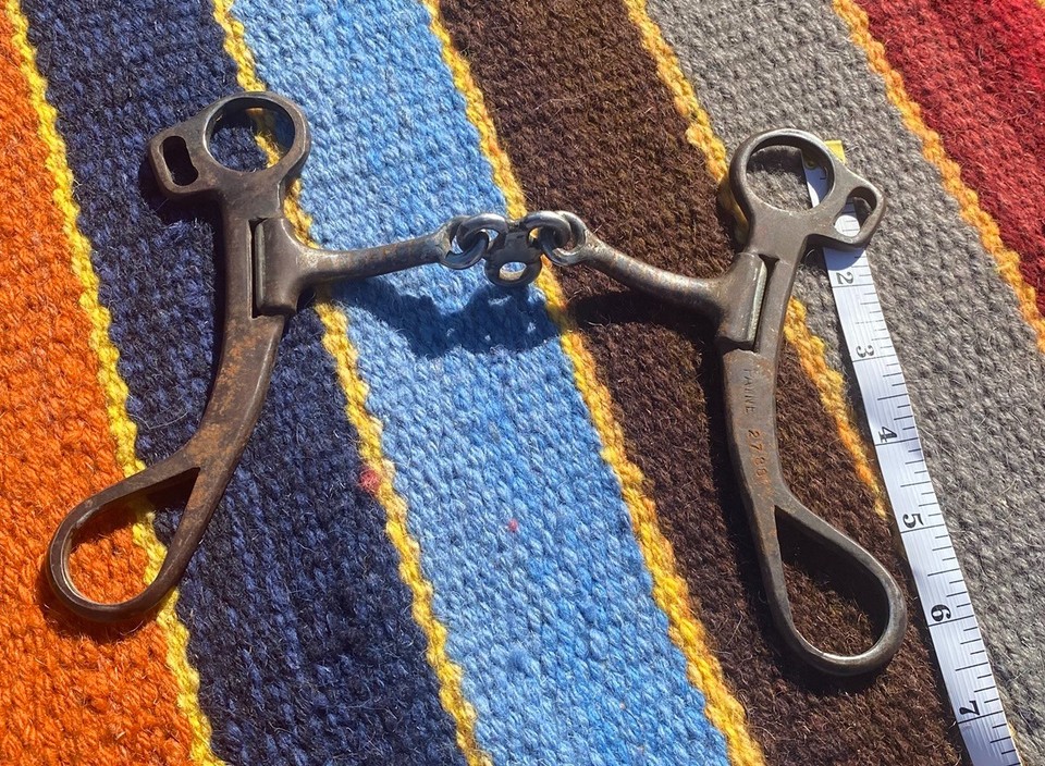 Jeff PAYNE shanked HORSE BIT floating spade type mouth sweet iron ...