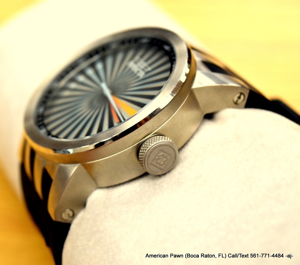 Invicta 10445 DNA Turbina Rainbow Bright Multi-Color 46mm Steel Case ...