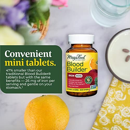 MegaFood Blood Builder Minis All-in-One Product - 60 Tablets for sale ...
