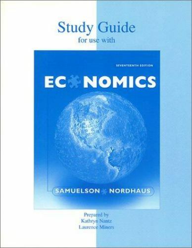 Study Guide to Accompany Economics by Paul Anthony Samuelson (2000 ...