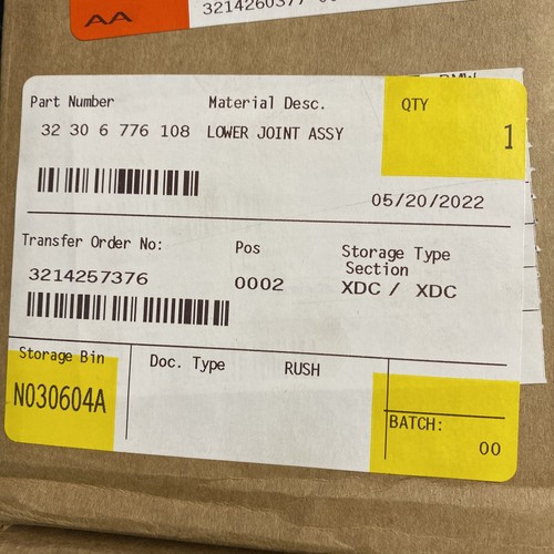 OEM BMW F10 528i 11-16 Steering Column Shaft Lower U Joint Extension ...