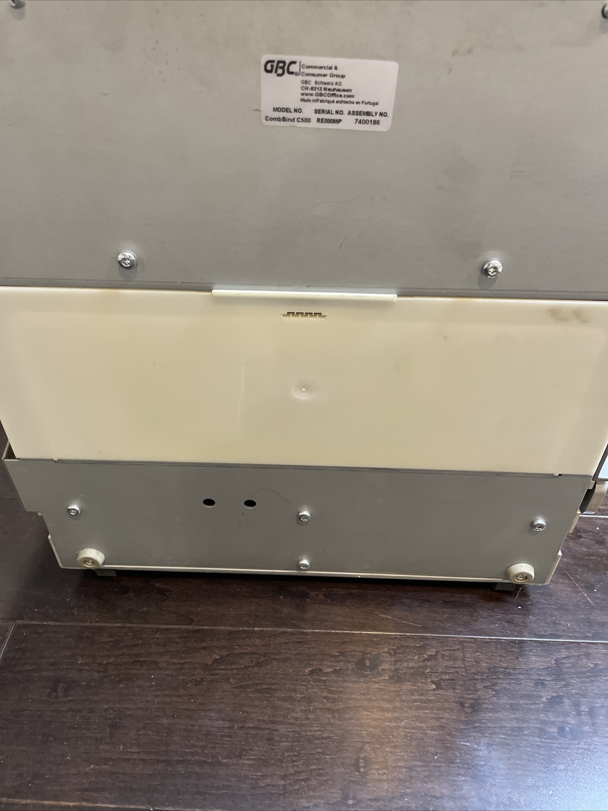 GBC CombBind C500 Binding System +Box 1/4” Binding Combs (READ ...