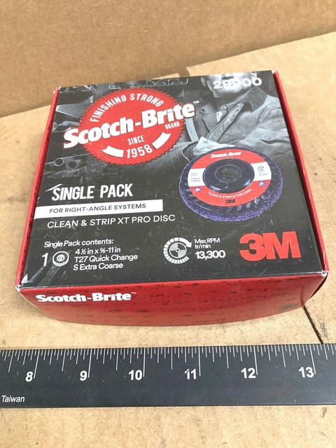 3M Scotch-Brite 29900 Clean and Strip XT Pro Disc 4-1/2 in /8-11 in ...