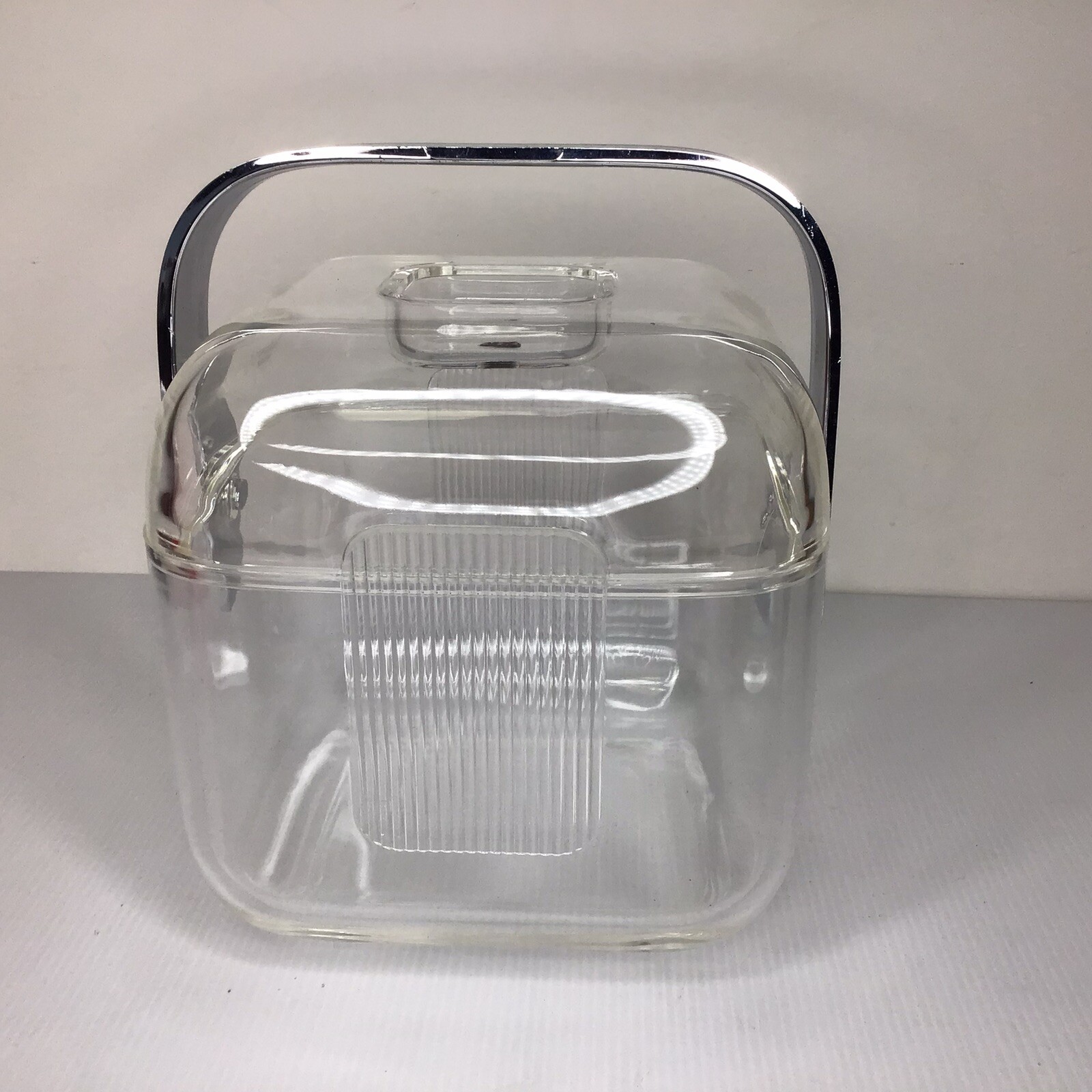 Retro Vintage Guzzini Amanda Ice Bucket In Box Ambrogio Pozzi 1970s ...