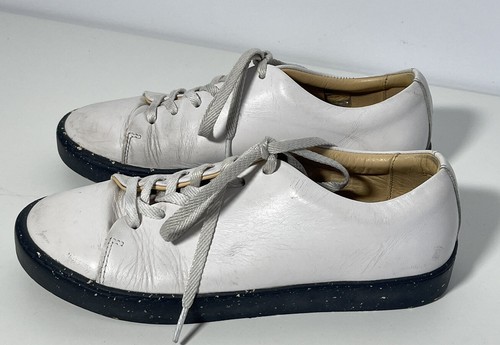 Gorman X Ekin Womens White Leather Lace Up Shoes Size 6.5 US 37 EUR ...