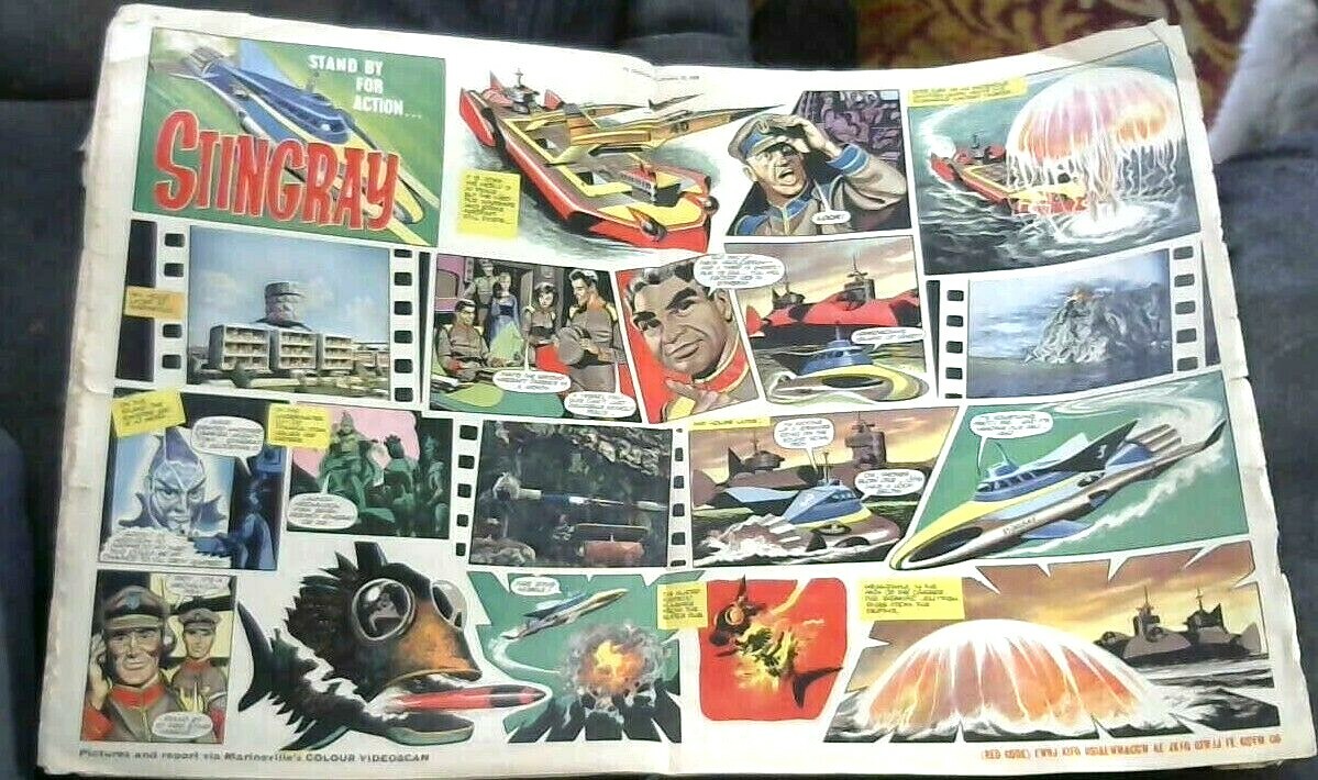 TV CENTURY 21 #1 + Identicode Free Gift(January 23rd 1965) First ...