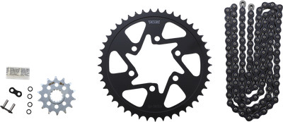 Vortex Chain and Sprocket Kit Black CK4219 | eBay