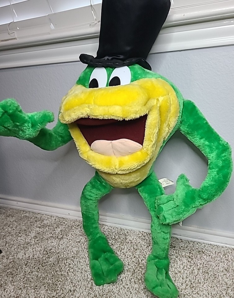 Jumbo Looney Tunes WB Michigan J Frog Warner Bros Plush w/ Tag 1996 ACE ...