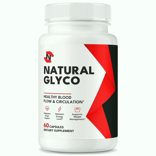 Natural Glyco Blood Support Pills, NaturalGlyco Glycogen Caps (60ct ...