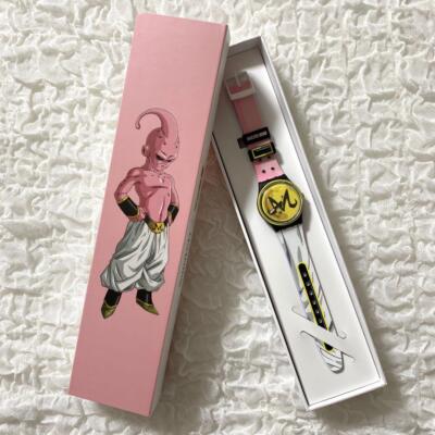 SWATCH Gent Dragon Ball Z MAJIN BUU Wrist Watch GZ358 2022 Anime ...