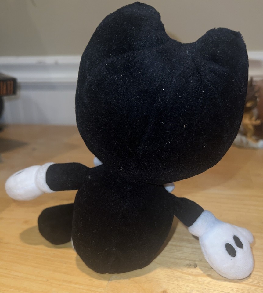 BENDY 2017 Plush 9” Black & White Bendy and the Ink Machine Stuffed Toy ...
