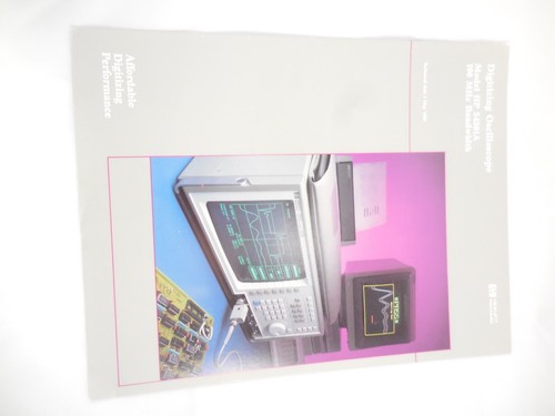 HP 54501A Digitizing Oscilloscope Product Brochure Description Specs 1988 | eBay