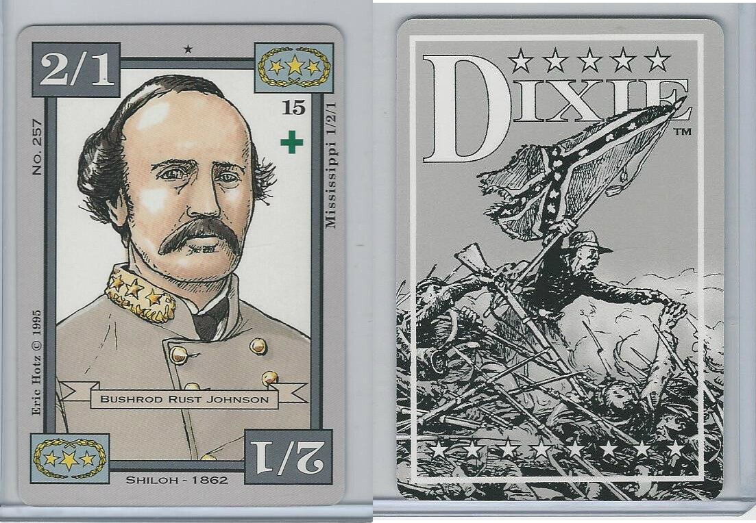 1994 Columbia Games, Dixie Civil War, #257 Bushrod Rust Johnson | eBay
