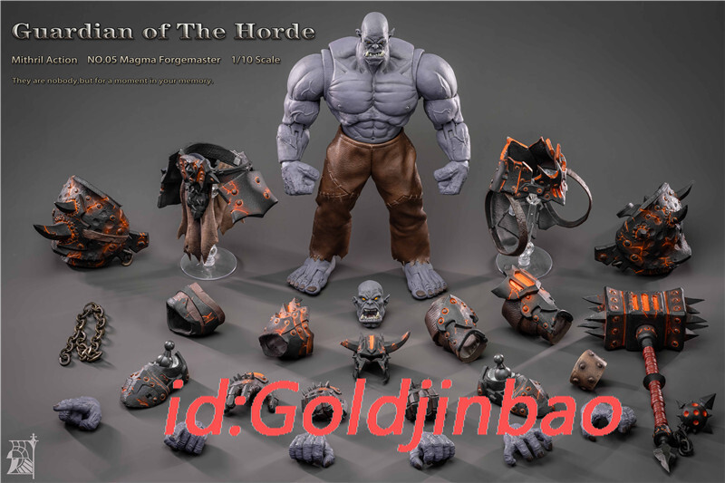 Mithril Magma Action Figure Guardian Of the Horde Model Pre-order 1/10 ...