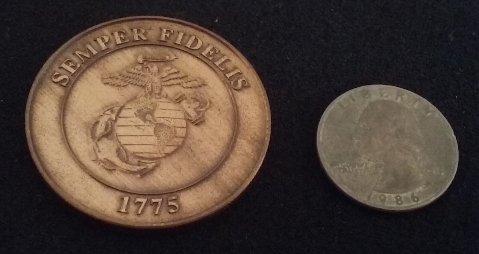 VINTAGE Sergeant Major of the Marine Corps SMMC McMichael USMC US ...