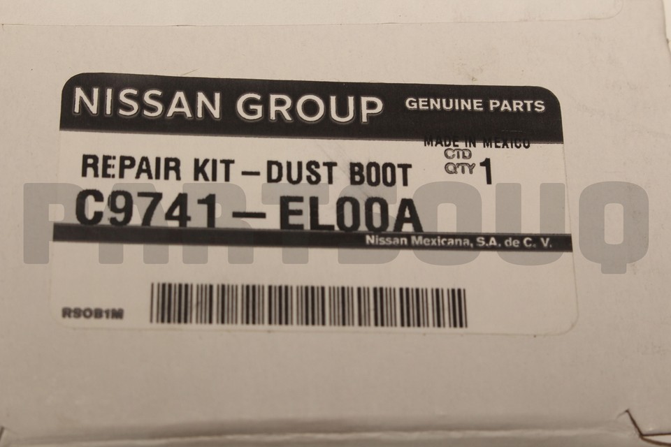 C9741EL00A Genuine Nissan REPAIR KIT-DUST B00T,INNER C9741-EL00A | eBay