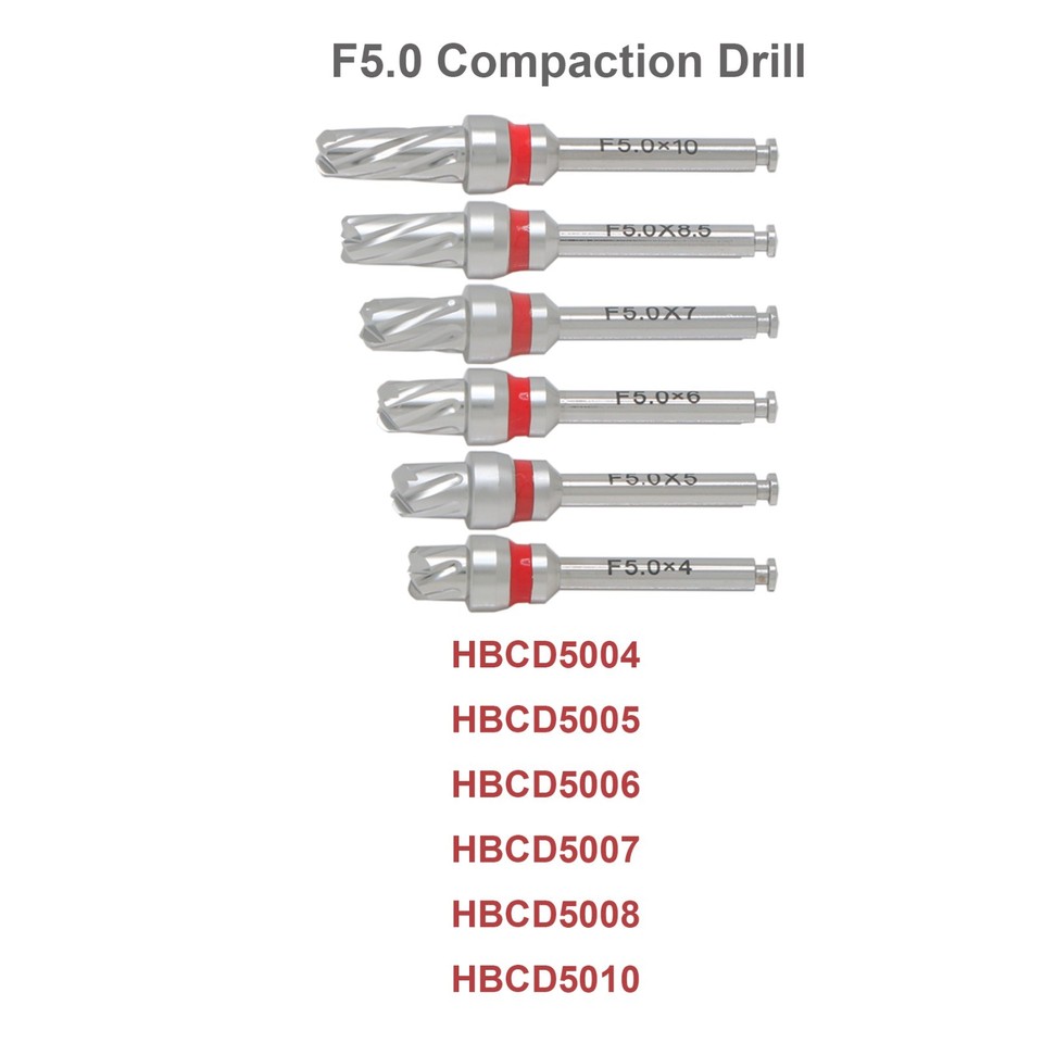 Dental HBCK Bone Compaction Kit Sinus Lift Drill Set for Hiossen Osstem Implant | eBay