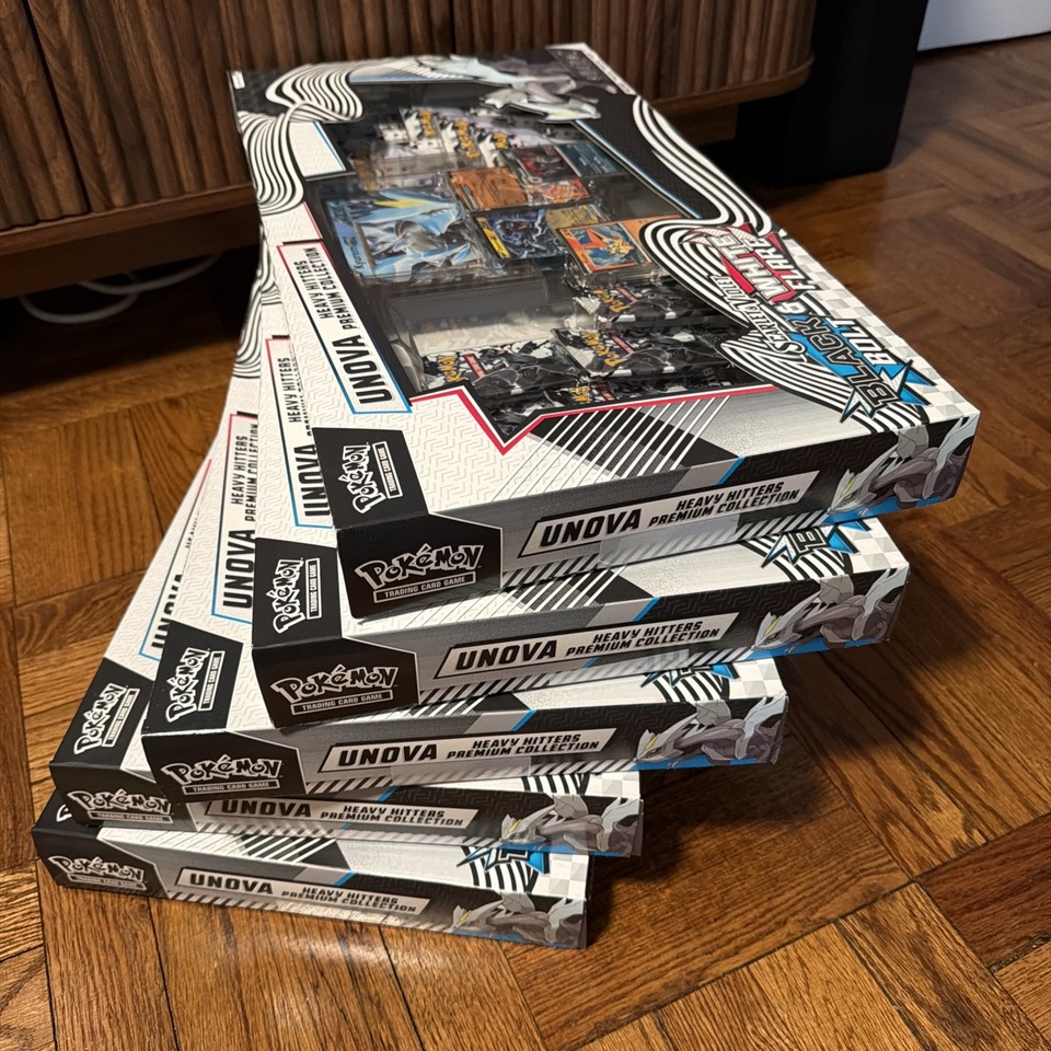 Pokémon TCG: Pokemon Unova Heavy Hitters Premium Collection Costco ...