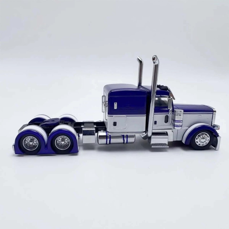 596 1:64 The Classic Peterbilt 379 Custom Semi Truck Diecast Model | eBay