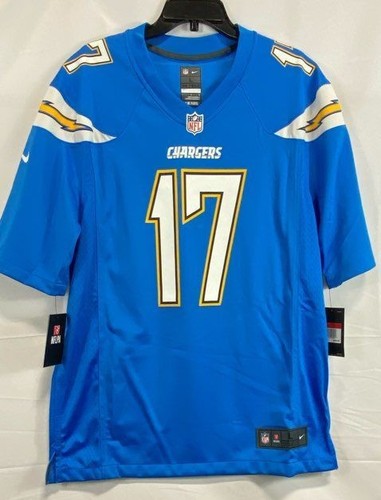 Nike NFL Mens Blue Los Angeles Chargers Philip Rivers #17 Jersey Size L ...