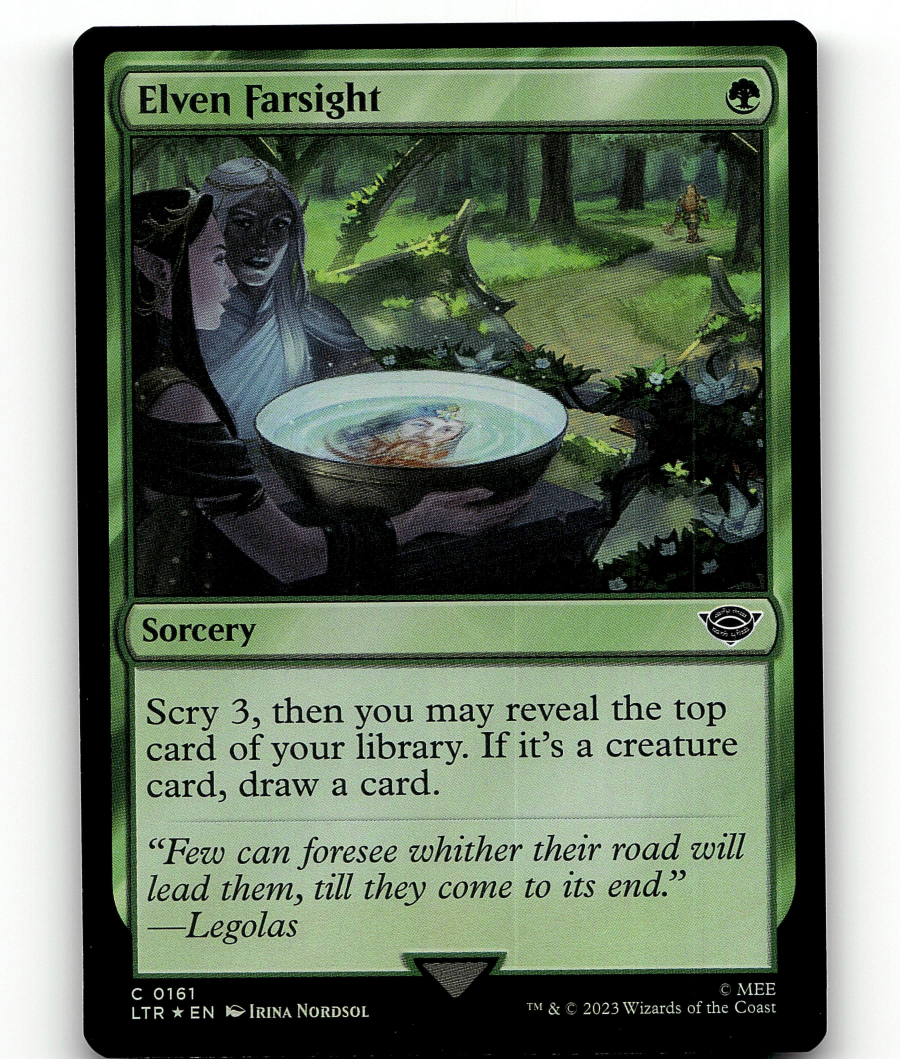 FOIL - MTG - Elven Farsight 161 - The Lord of the Rings | eBay