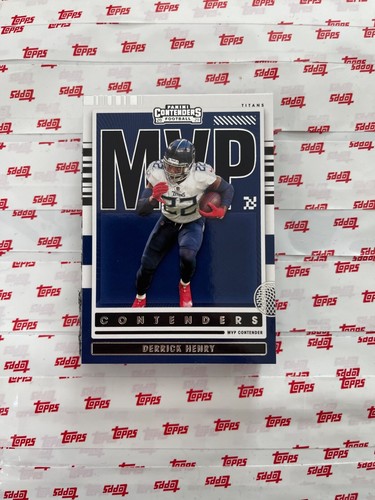 2021 Panini Contenders Football Derrick Henry MVP Contenders Insert MVP ...