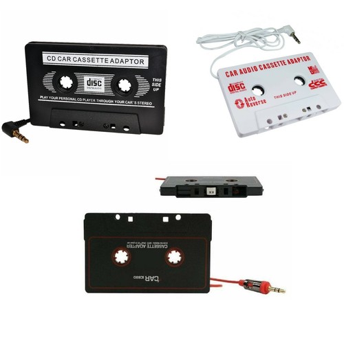 CAR AUDIO TAPE CASSETTE ADAPTER For PHONE IPOD MP3 CD RADIO NANO 3.5mm ...