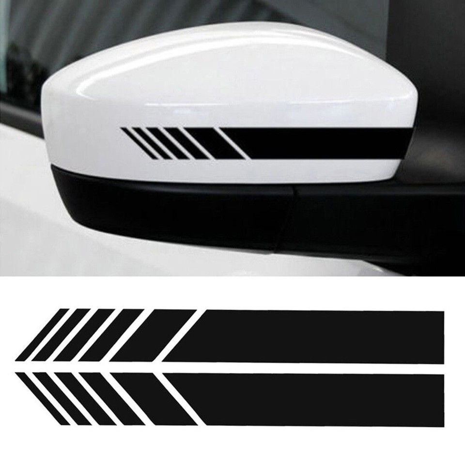 2Pcs DIY Car Auto Car Body Sticker Side Decal Stripe Decals SUV Vinyl ...