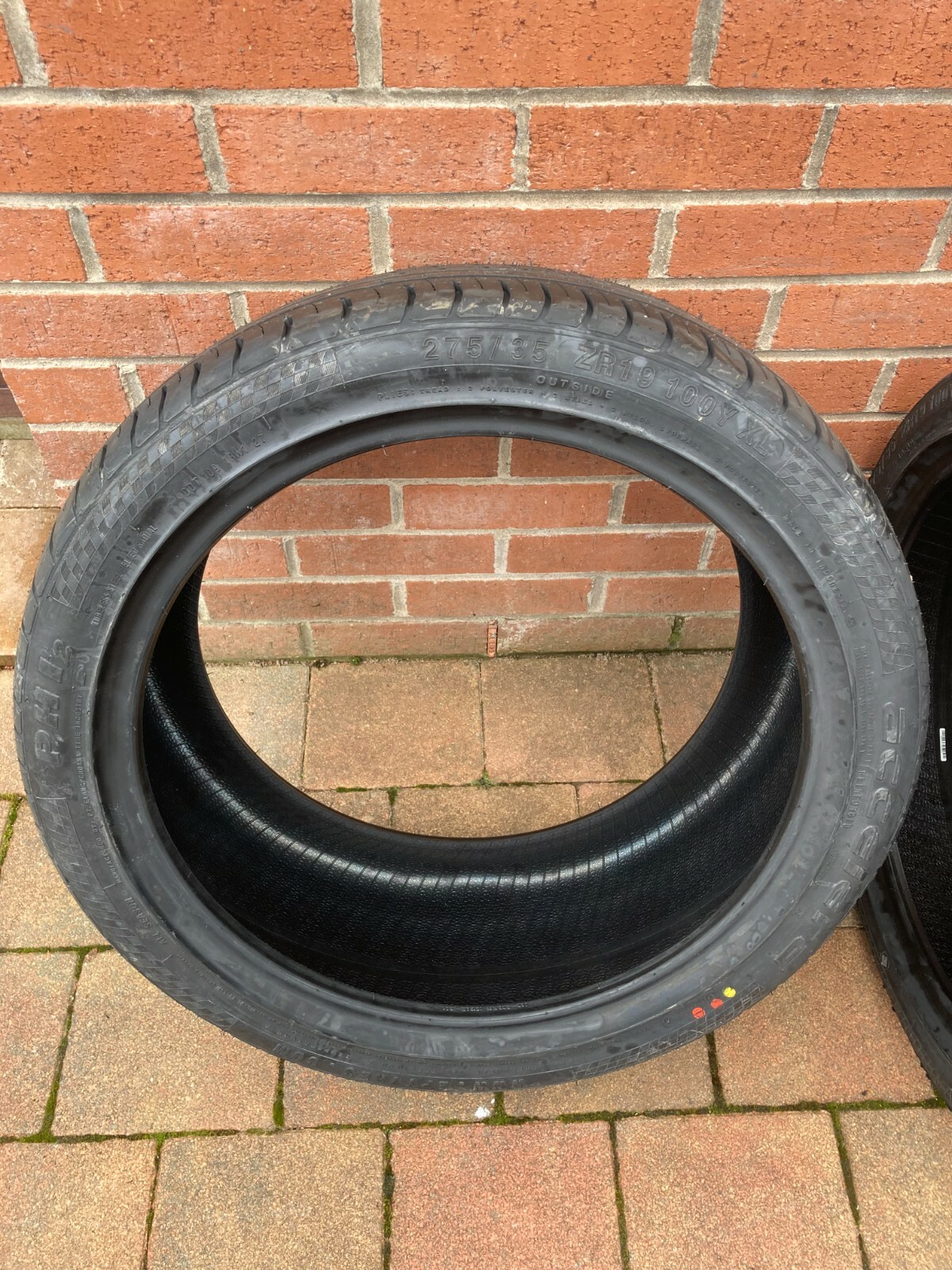 2 x 275/35ZR19 100Y XL ACCELERA TYRES 275 35 19 EXTRA LOAD 275/35R19 ...
