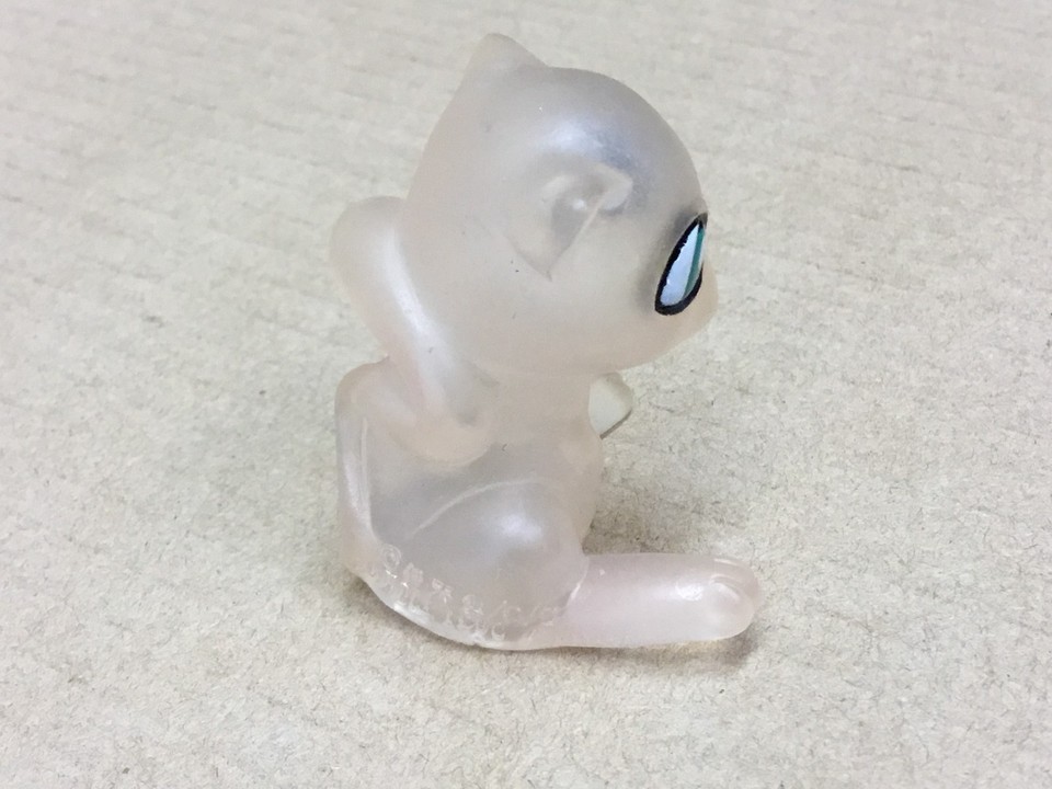 1996 Pokemon Finger Puppet Clear Mew Figure Gotta Catch Them All ...