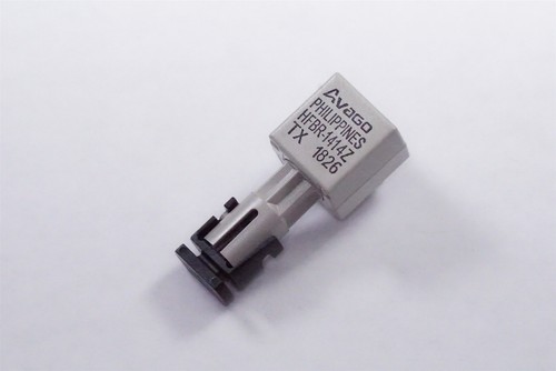 HFBR-1414Z Avago Fiber Optic Transmitter 820nm 1.7V 100mA 55pF ST Port ...