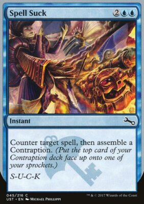 MTG Magic the Gathering Spell Suck (45/288) Unstable NM | eBay