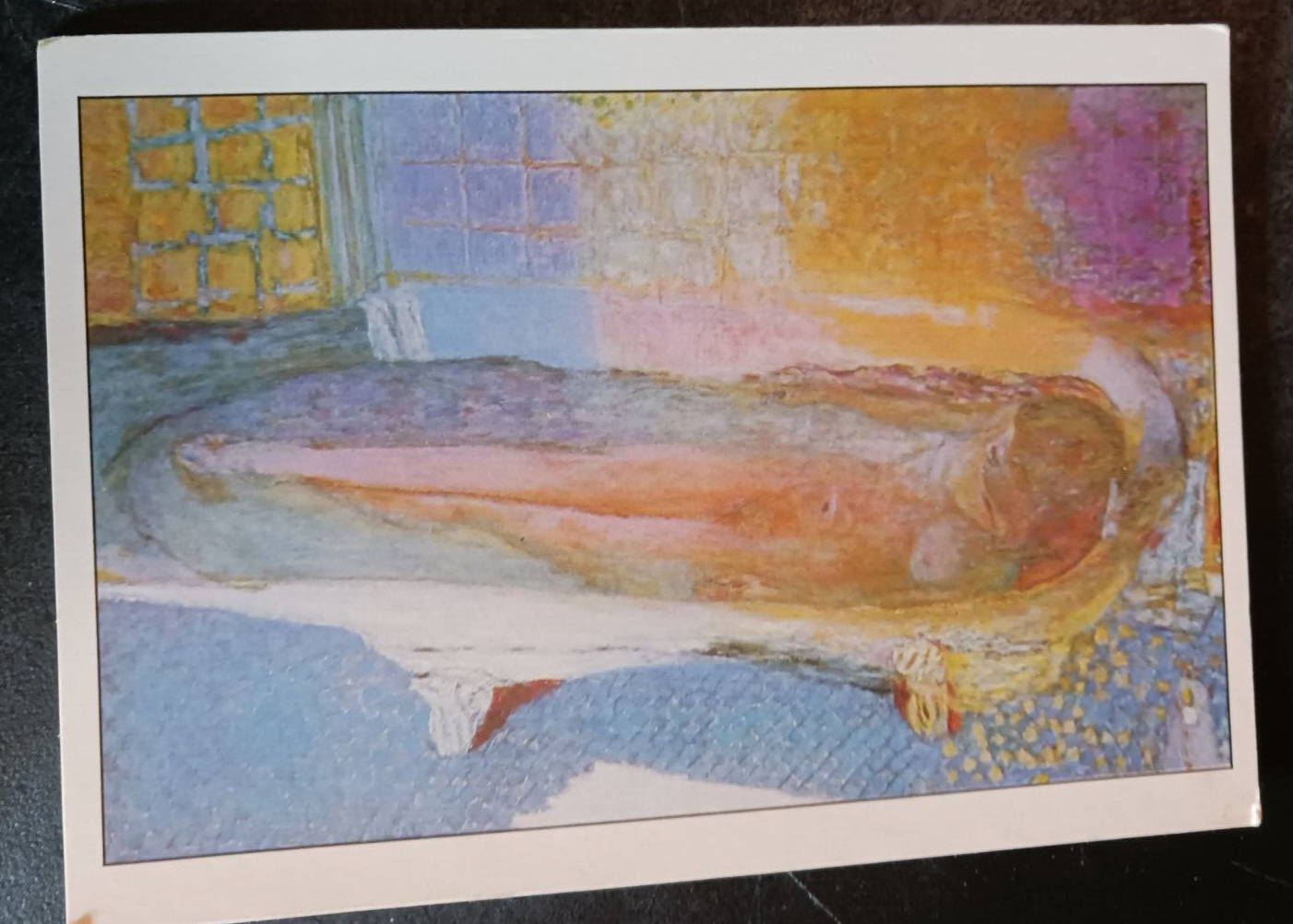 vtg postcard art Pierre Bonnard Bain Bath painting unposted | eBay