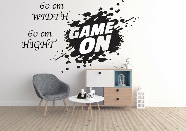 Game Room Vinyl Wall Decals