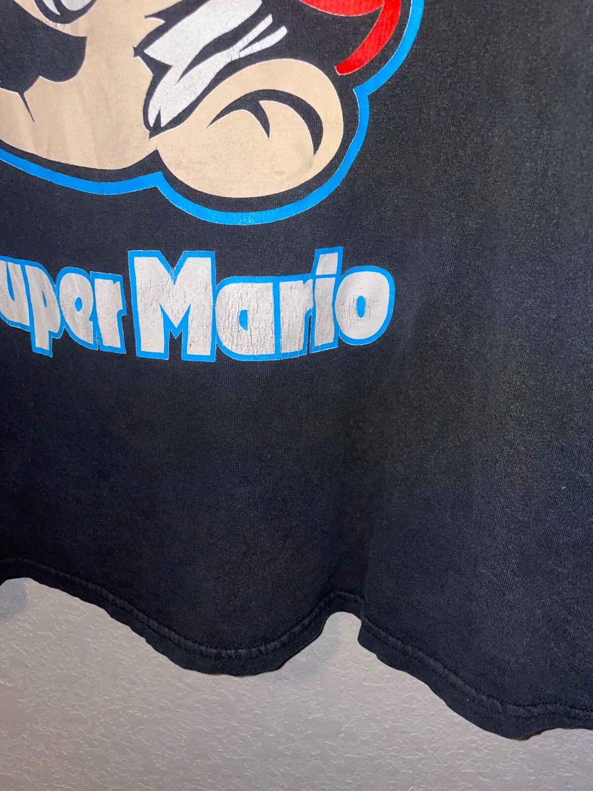 Y2K Super Mario Graphic Nintendo Video Game Movie Shi… - Gem