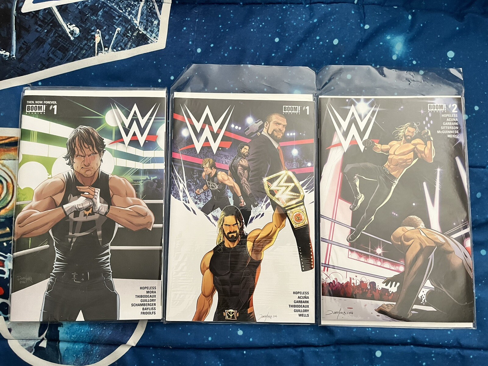 WWE Boom Studios Comics Collection Lot of 12 WrestleMania, Bryan ...