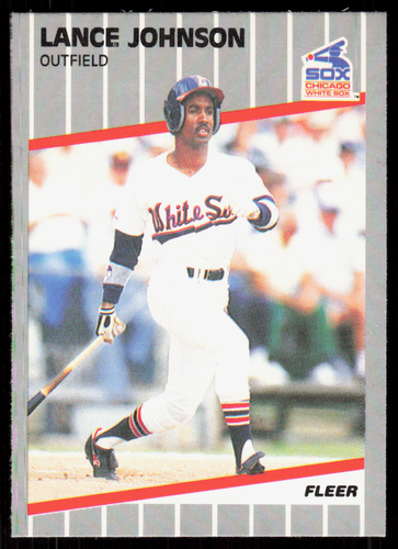 1989 Fleer 499 Lance Johnson Chicago White Sox | eBay