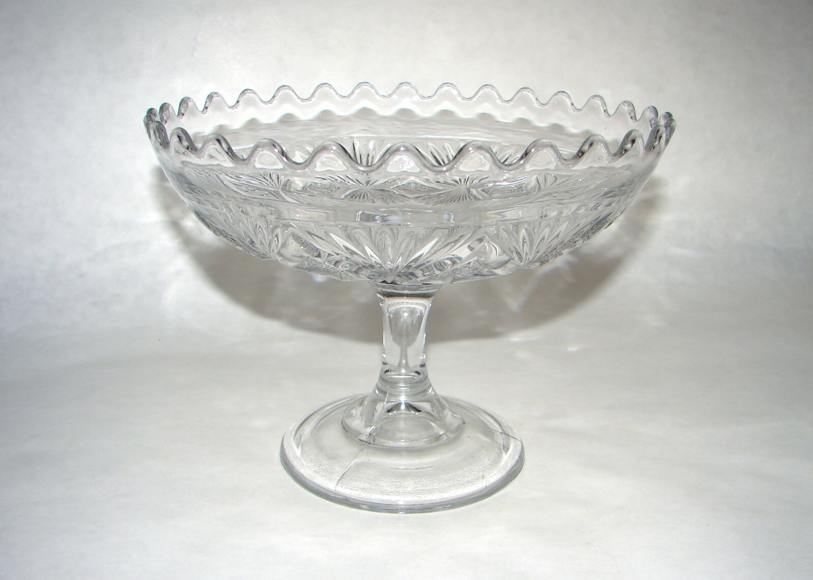 EAPG Early American Pattern Glass Bryce Higbee Melrose Sheaf & Diamond ...
