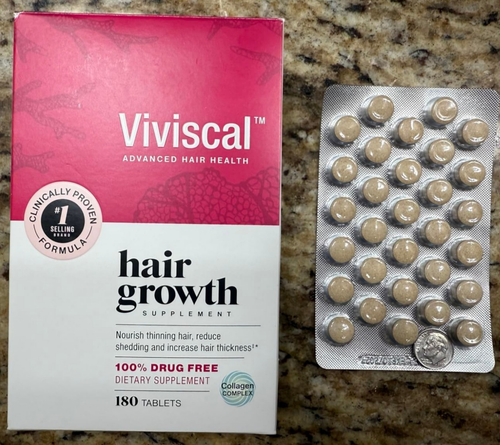 Viviscal Hair Regrowth for Women with Collagen Complex, 2027 Expiry ...
