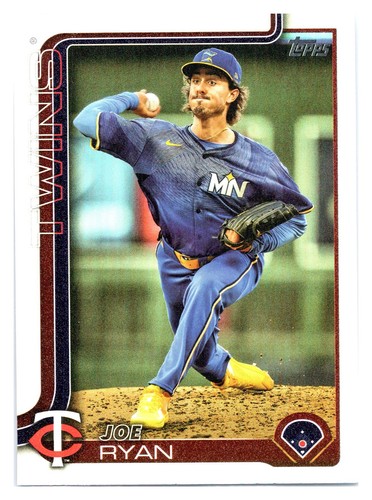 2025 Topps Series 1 #40 Joe Ryan Rainbow Foil Minnesota Twins | eBay
