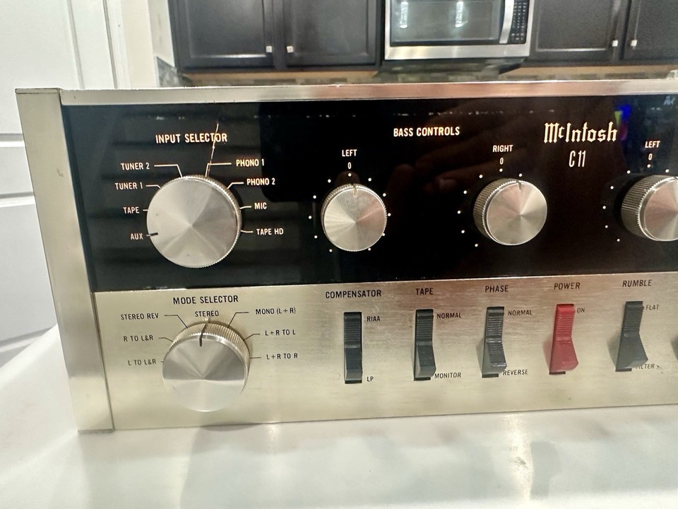 McIntosh C11 Tube Preamplifier (Electrically same as C22) | eBay