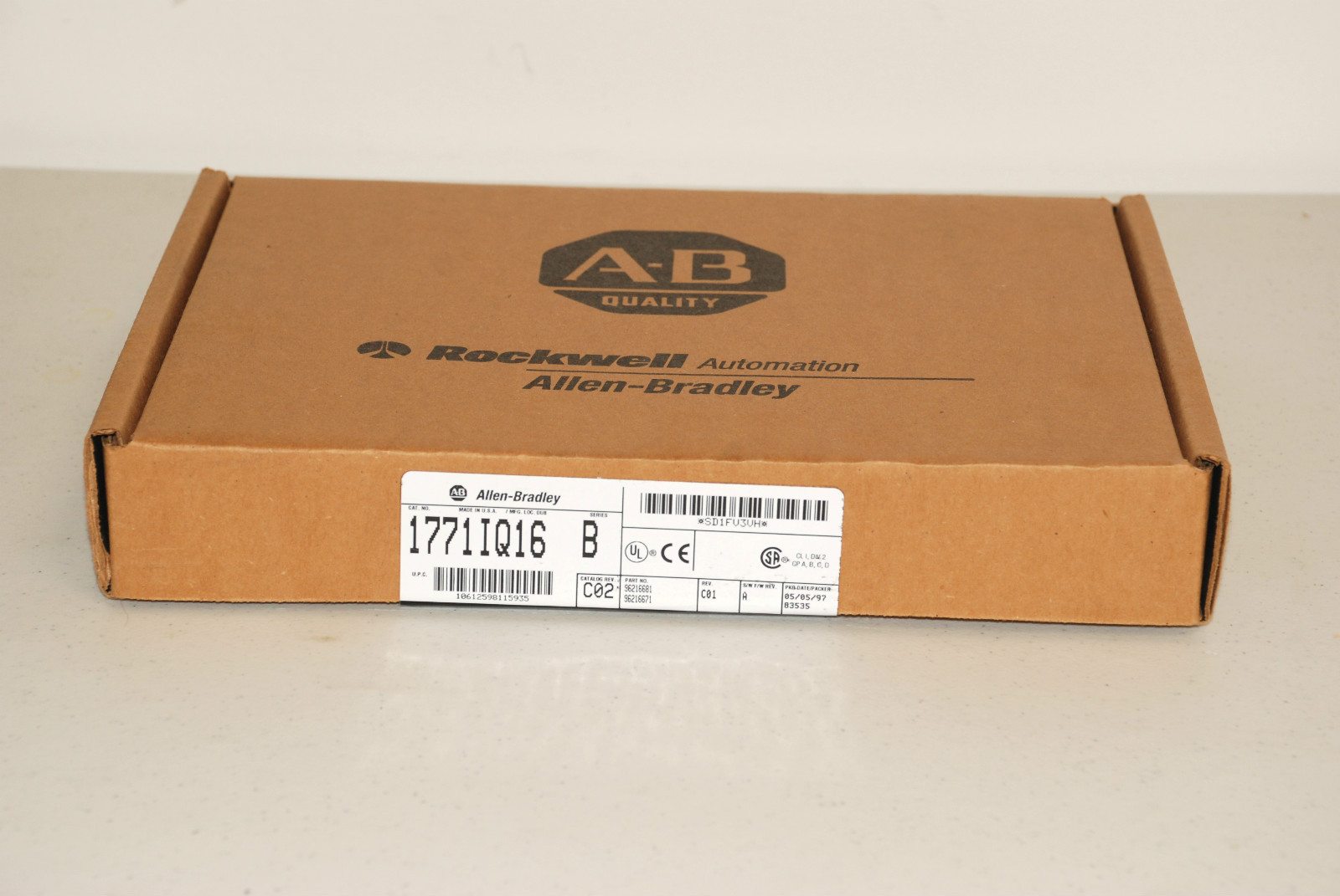 Allen Bradley 1771-IQ16 Series B Isolated DC Input Module Factory ...