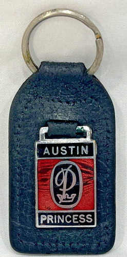 Austin Princess Barker Leather Keychain, Key Ring Accessory Fob | eBay