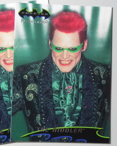 THE RIDDLER (1) 1995 Promo Card Fleer Ultra BATMAN FOREVER | eBay