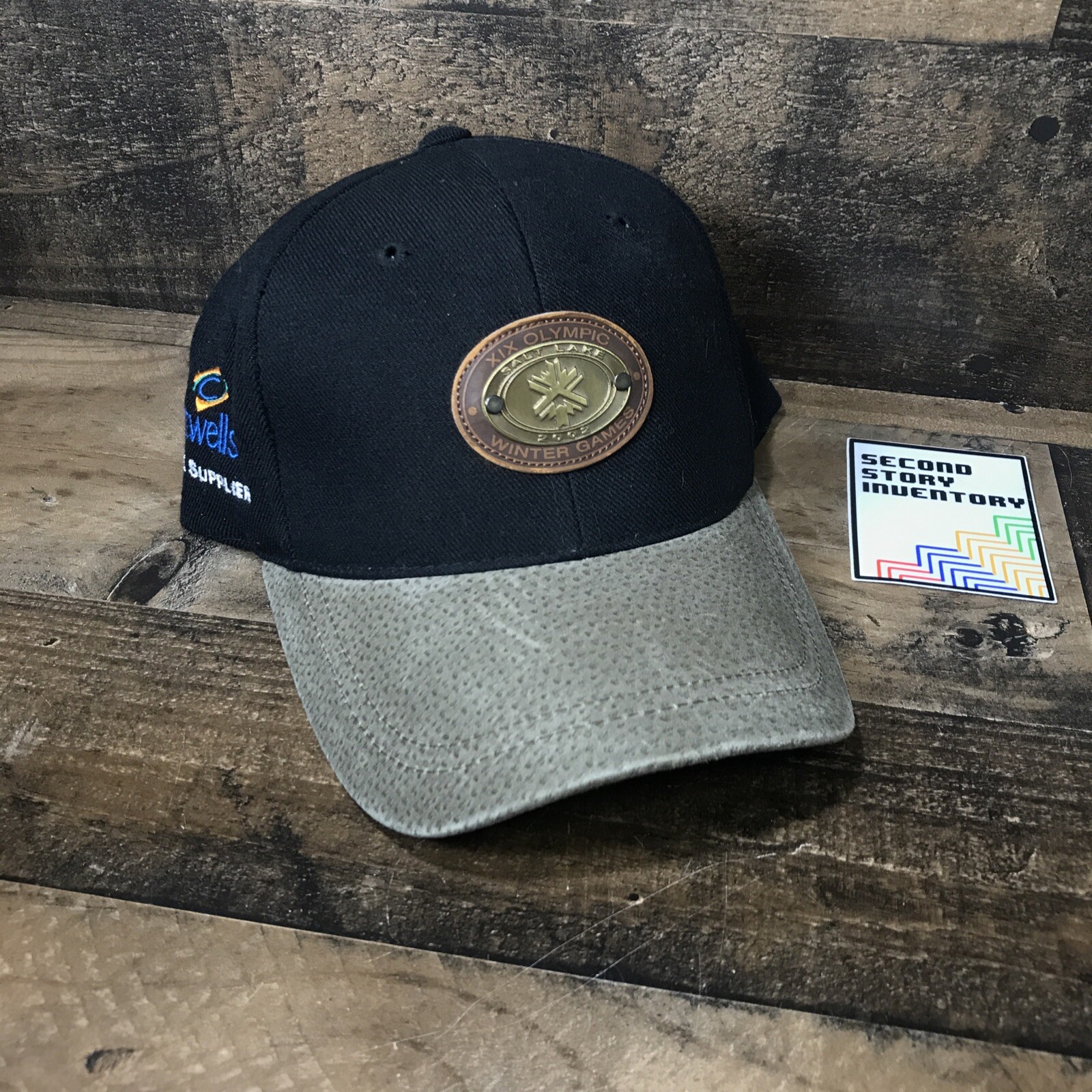2002 Salt Lake City Olympic Baseball Cap Hat XIX Wint… - Gem