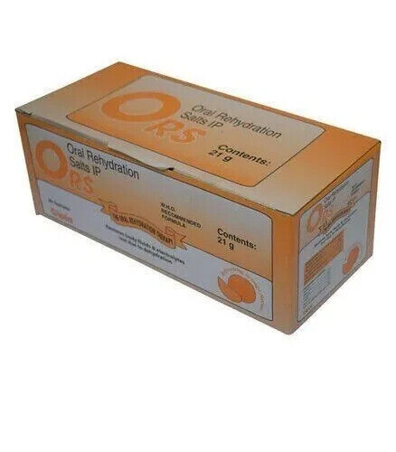 Cipla Prolyte ORS Electrolytes Powder Orange Flavour - 15 Sachets (21 ...