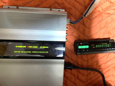 Alpine PXA-H510 Car Audio Uni RUA-4120 Sound Processor Control Working ...